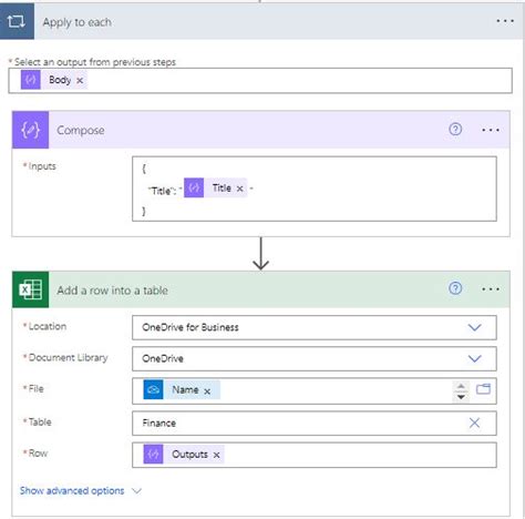how power automate create excel table dynamically power automate