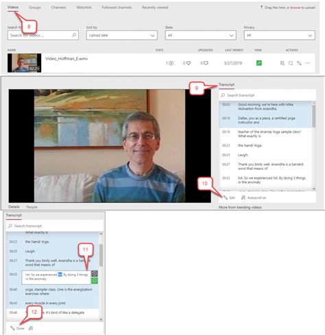 how to generate automatic captions in microsoft stream video