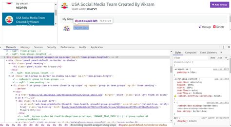 html layout not rendering properly in chrome stack
