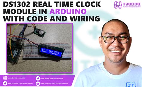 ds1302 real time clock module code and wiring diagram