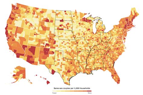 graph makeover where same sex couples live in the us jmp user community