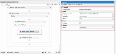 extract data from pdf file using uipath and python