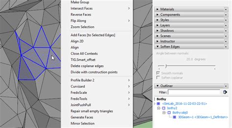 soften edges is inactive sketchup sketchup community