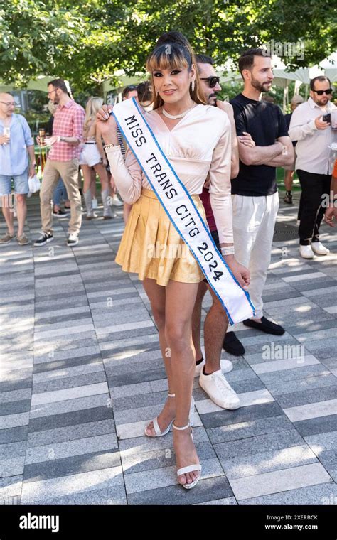 Barbara Ramirez Miss Trans Citg 2024 Attends Stonewall Day 2024 In The