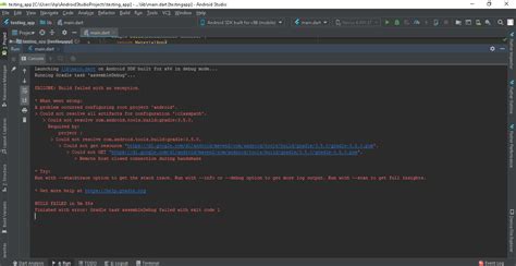 flutter unhandled exception platformexception failed to run model