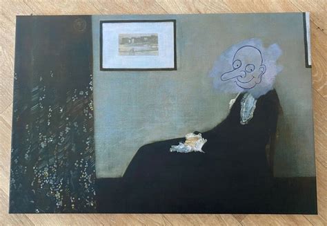 Mr Bean Whistlers Mother Poster Prints Ultimate Disaster Movie Etsy Uk