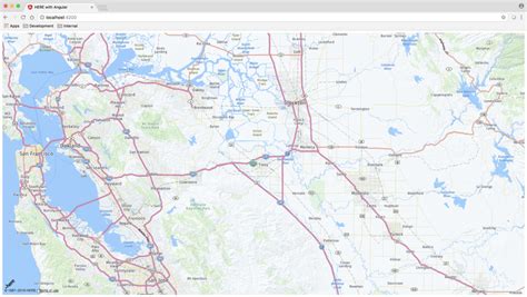 display here maps within your angular web application here developer