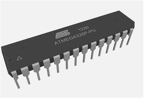 arduino atmega328p on a breadboard electronics