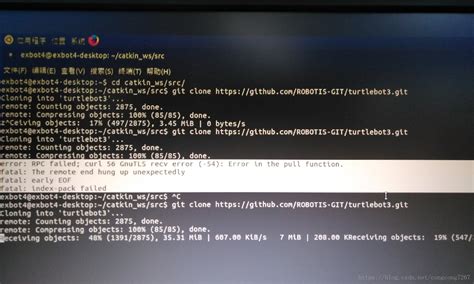 ubuntu git clone error rpc failed curl 56 gnutls recv error 54 error