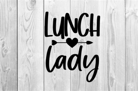 Lunch Lady Svg Graphic By Thesmallhouseshop · Creative Fabrica