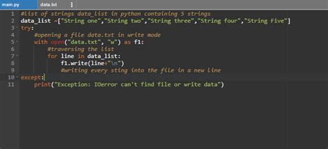 [solved] use a python program to copy the contents of a list named data