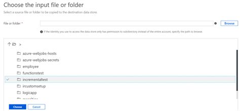 incremental file load using azure data factory