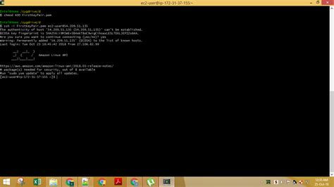 login to linux based ec2 instance via terminal a cloud xpert