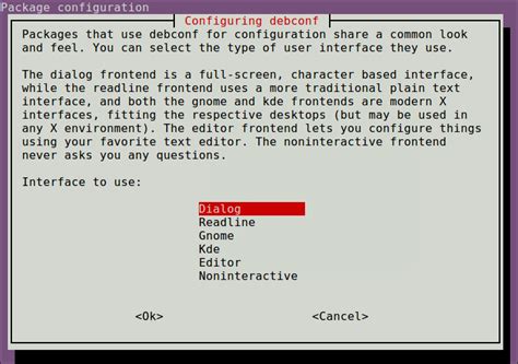 how to reconfigure installed package in ubuntu and debian
