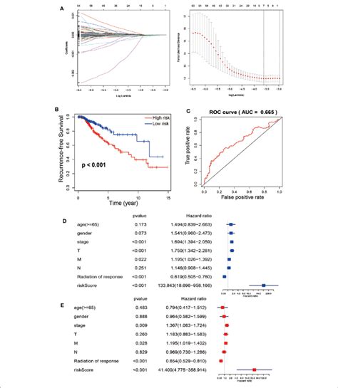 The Cox Regression Analysis For Estimating The Clinical Value Of The