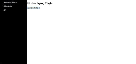jquery slidebar js plugin geeksforgeeks