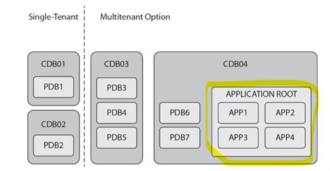 oracle multi tenant application containers create application