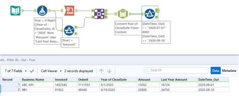 solved merging lines into one alteryx community