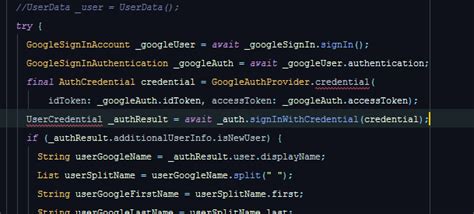 [solved] firebase usercredential and initializeapp error 9to5answer