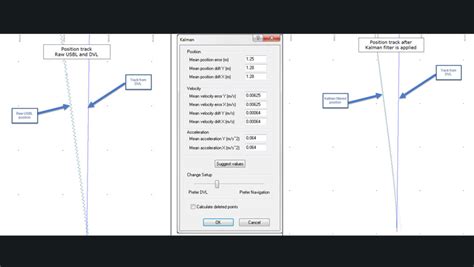 kalman filter ensures precise subsea positioning