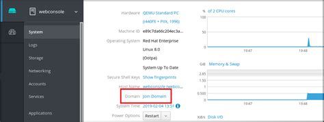 chapter 1 getting started using the rhel web console red hat