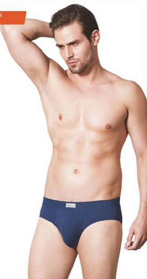 Plain Men Blue Lycra Underwear Type Boxer Briefs At Rs 200 Piece In