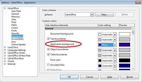 libreoffice formula font color math formulas