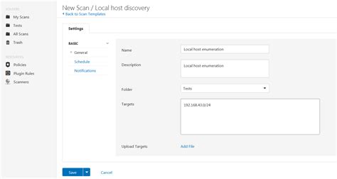 creating custom nessus scan policy templates
