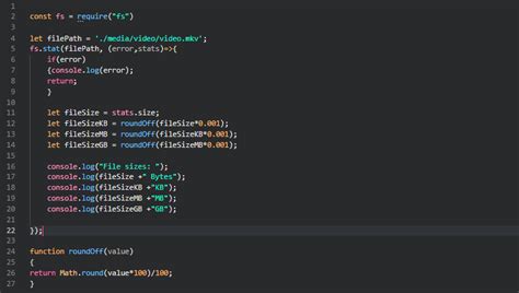 node js how to get file size in kb mb and gb parallelcodes
