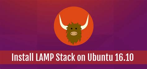 how to install lamp with php 7 and mariadb 10 on ubuntu 16