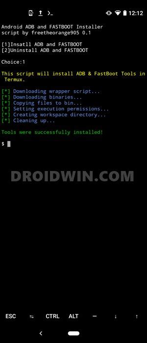 run adb fastboot commands directly on android without root droidwin