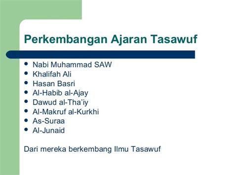 Contoh Ilmu Tasawuf J Net Usa
