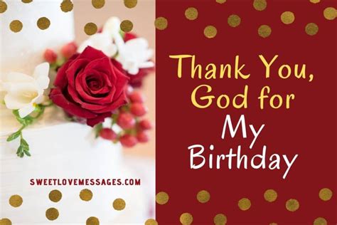 2023 Thank You God For My Birthday Quotes And Messages Sweet Love