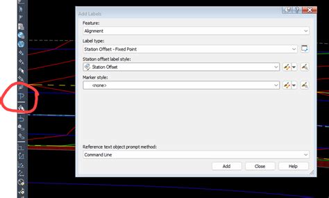 solved alignment labels autodesk community