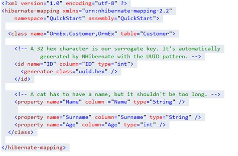 nhibernate mappingexception could not compile the mapping