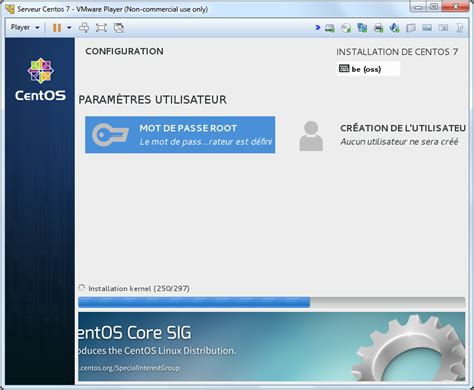 maintenance informatique installation d un serveur centos 7 partie 2