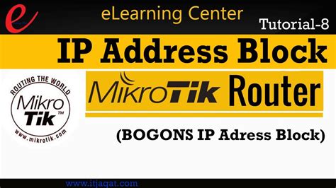 how to block ip address in mikrotik router youtube