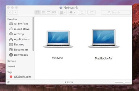 map a network drive on a mac