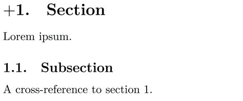 sectioning how to add a symbol before every section but not before