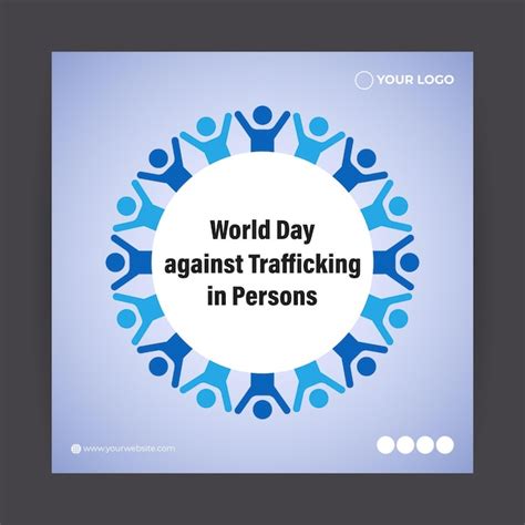 Premium Vector Vector Illustration For World Day Against Trafficking