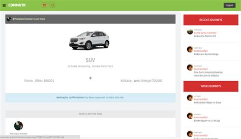 github pratyushcrd car pooling mean stack app a car