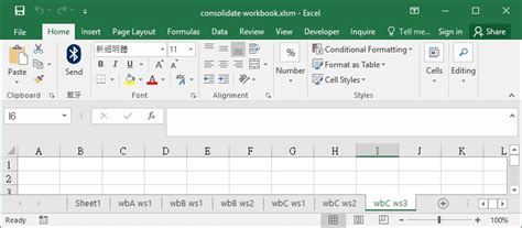 consolidate multiple workbooks into one workbook 02