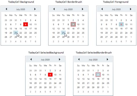 working with calendar in wpf calendar control syncfusion
