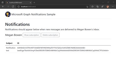 microsoft graph webhooks sample for node js code samples microsoft