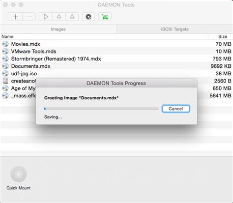 how to create an iso image on mac with daemon tools