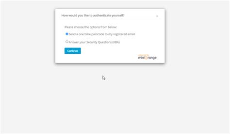 i want to set otp over email or otp over sms as a two factor method