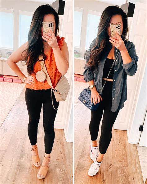 Easy Summer Style Stylish Tops To Wear With Leggings