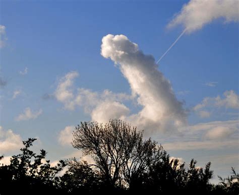 bizarre shaped clouds daily star