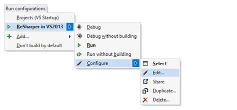project level features and resharper build features resharper