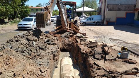 Obras De Drenagem Profunda São Realizadas Em Diversos Bairros Portal